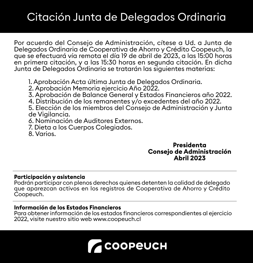 | Conoce Coopeuch la gran cooperativa de Chile